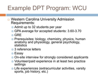 Career overview ppt | PPTX | Physical Therapy | Wellness