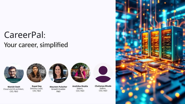 CareerPal- my first presentation is badddd | PPTX