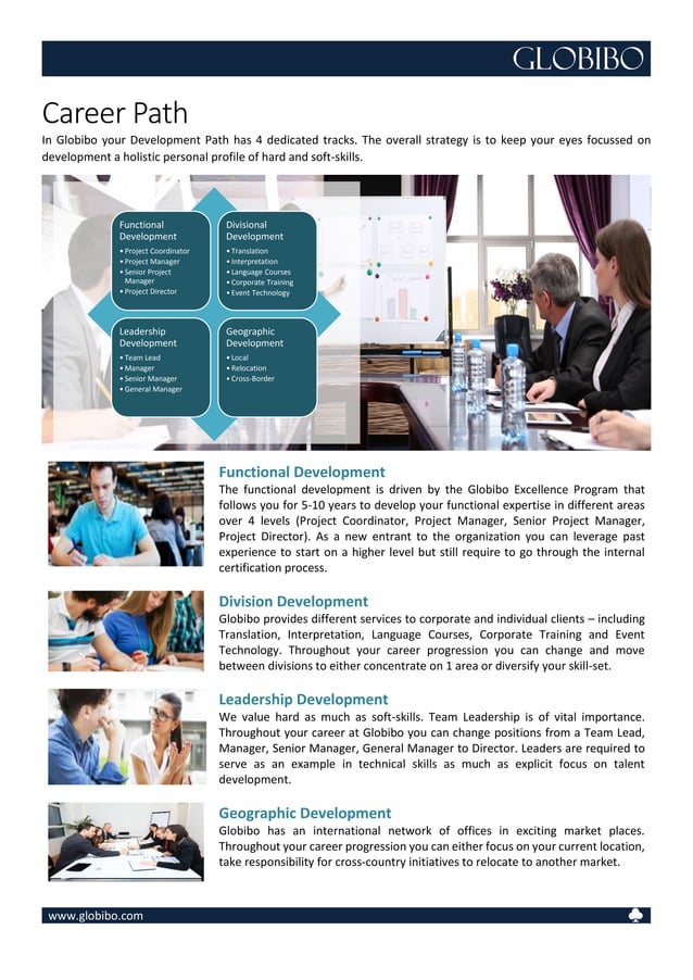 Charting Your Career Path with Globibo: Opportunities for Growth and Development | PDF | Career ...