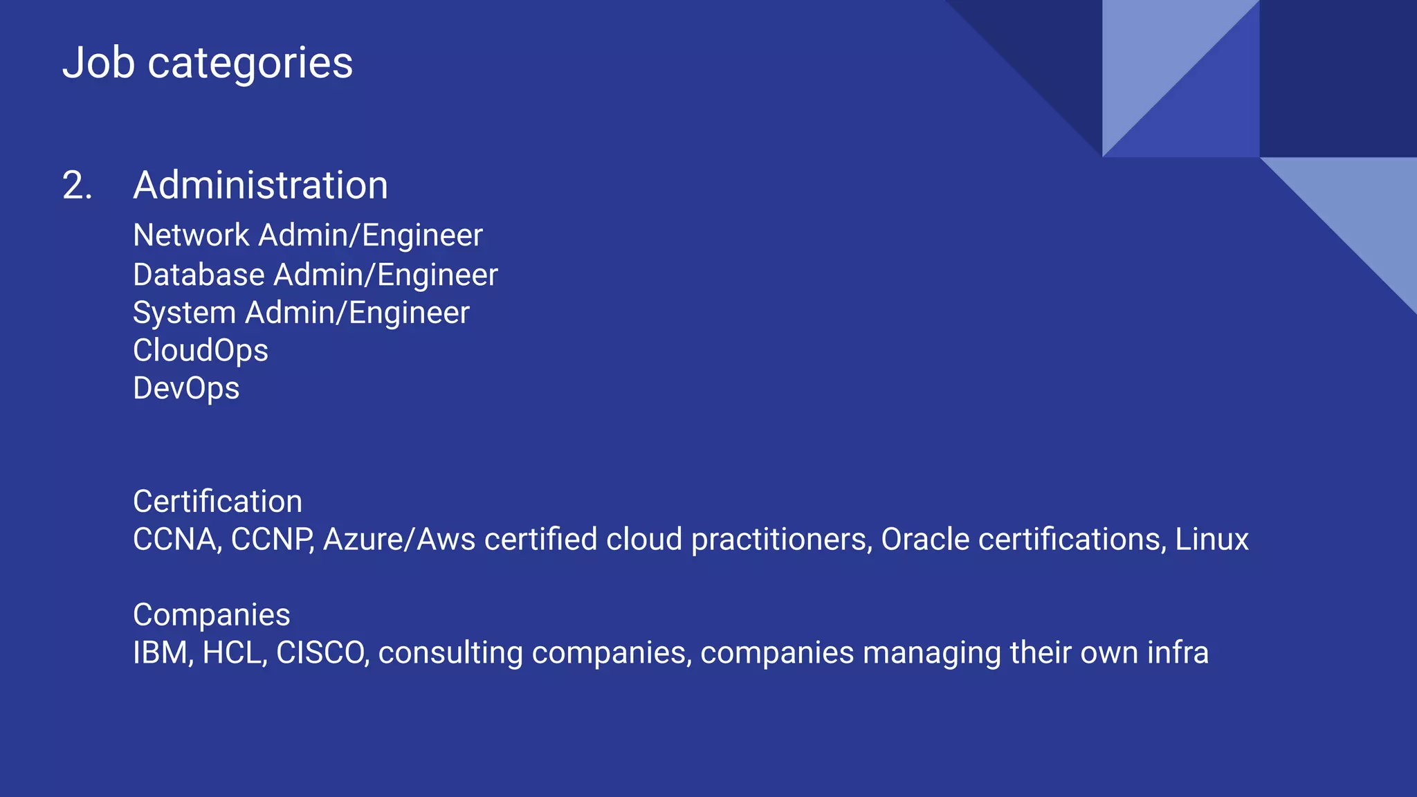 Career path and preparation for computer science field | PDF