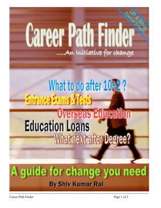 Career path finder - V2 | DOC | Career Planning | Careers