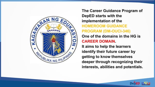 CAREER PATHING AND CAREER PLANNING FOR GRADE 10 | PPTX | College ...