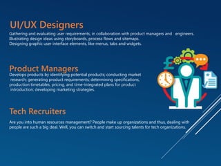 Career path in technology | PPTX