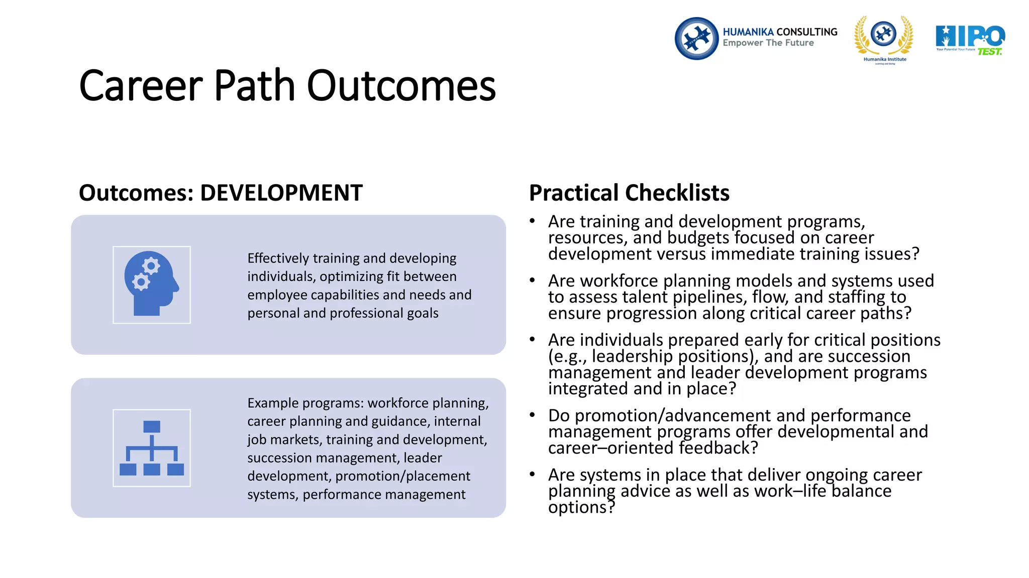 Career Paths - Managing Organizations and Their Employees | PPT