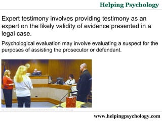 Career Paths In Forensic Psychology | PPT