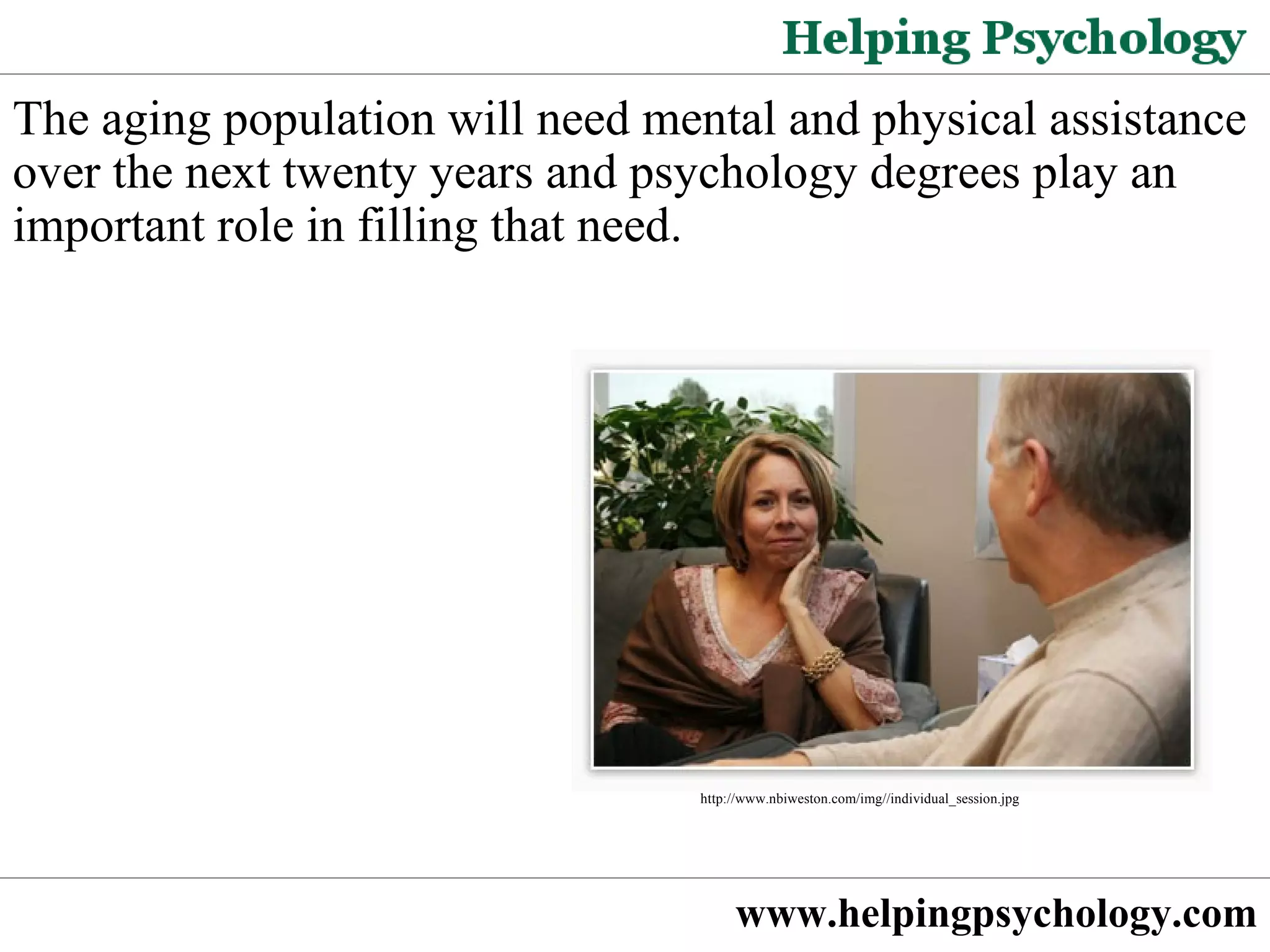 Career Paths In Psychology | PPT