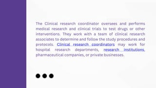 Career Paths of Clinical Research Coordinators.pptx