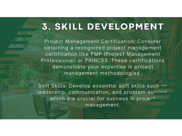 Career Pathway Transitioning into an ICT Project Manager 135112 Role | PPTX