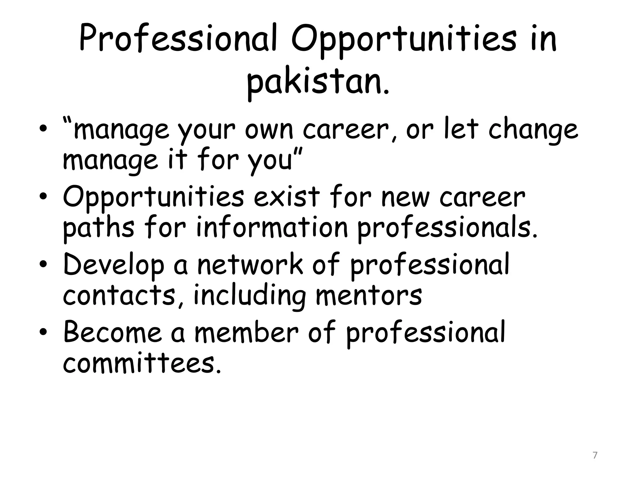 C areer plaining in pakistan ppt mehran gul | PPT