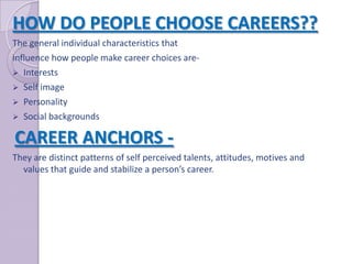 Career planning | PPTX