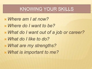 Career planning | PPT