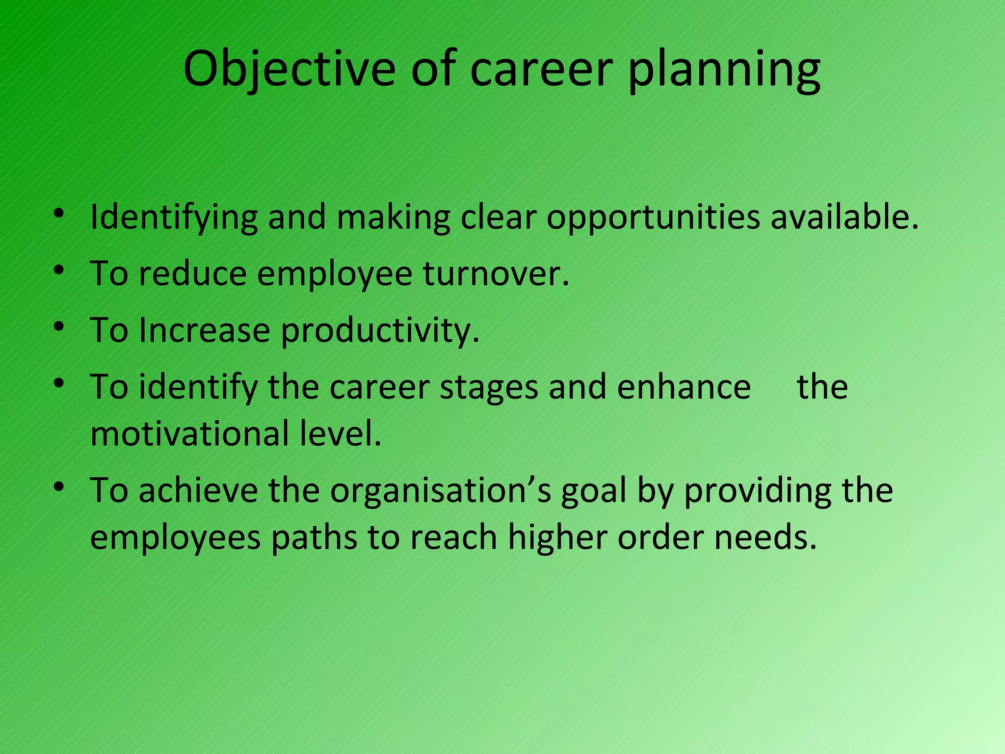 Career planning | PPT