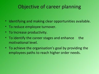 Career planning | PPT