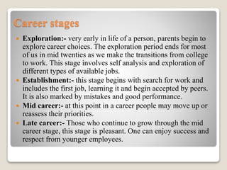 Career planning | PPTX