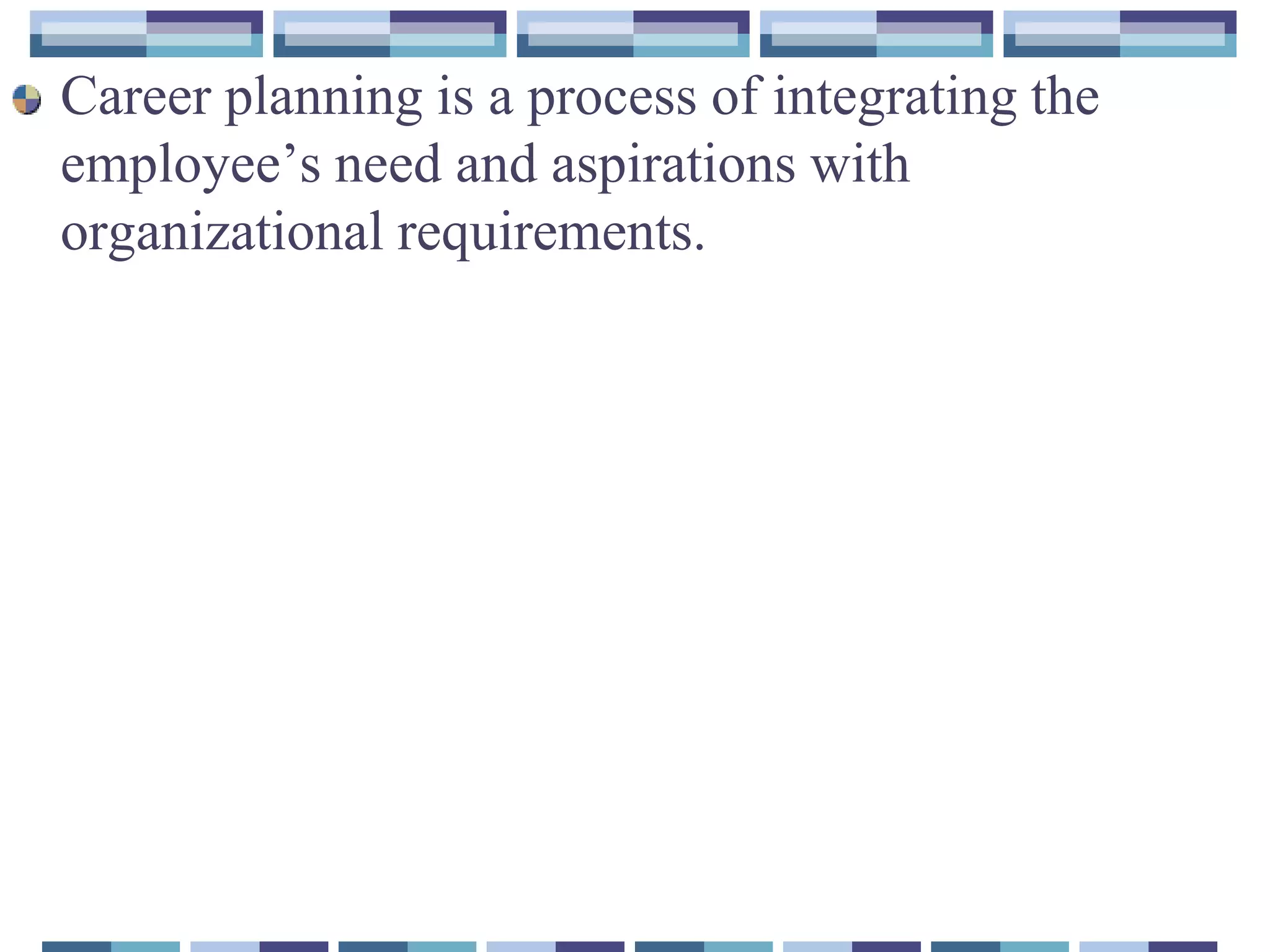 Career planning | PPT