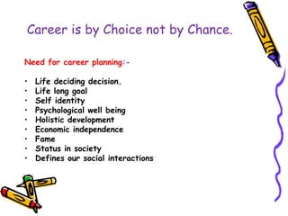 Career planning | PPT