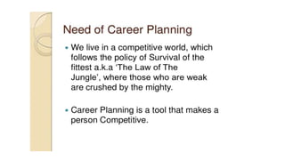 Career Planning Power Pointer ppt presentation | PPT