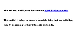 Career planning | PPTX