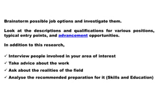 Career planning | PPTX