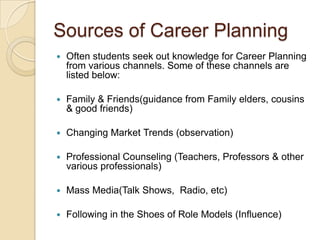 Career planning | PPT