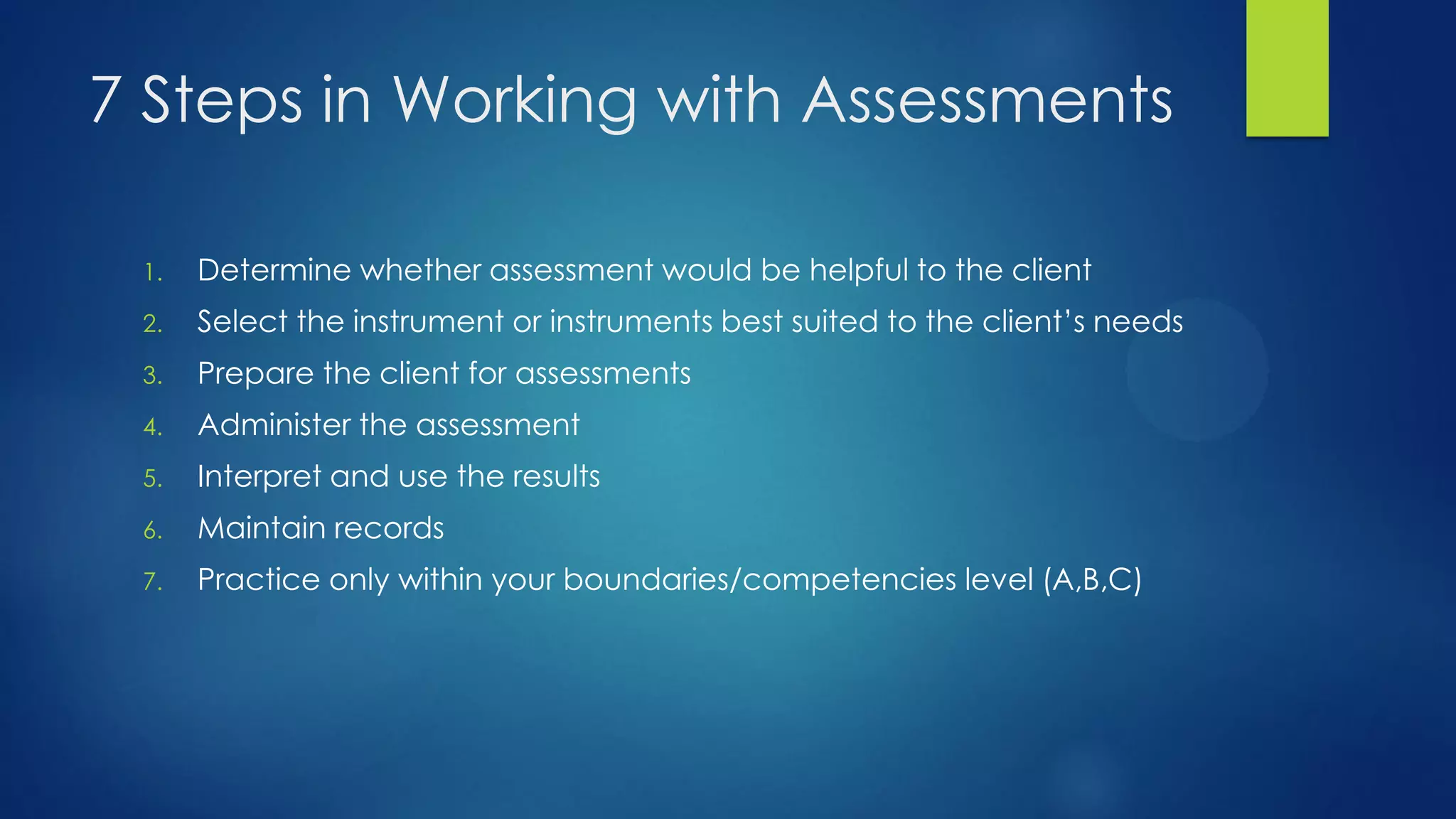 Career Planning and Assessment | PDF
