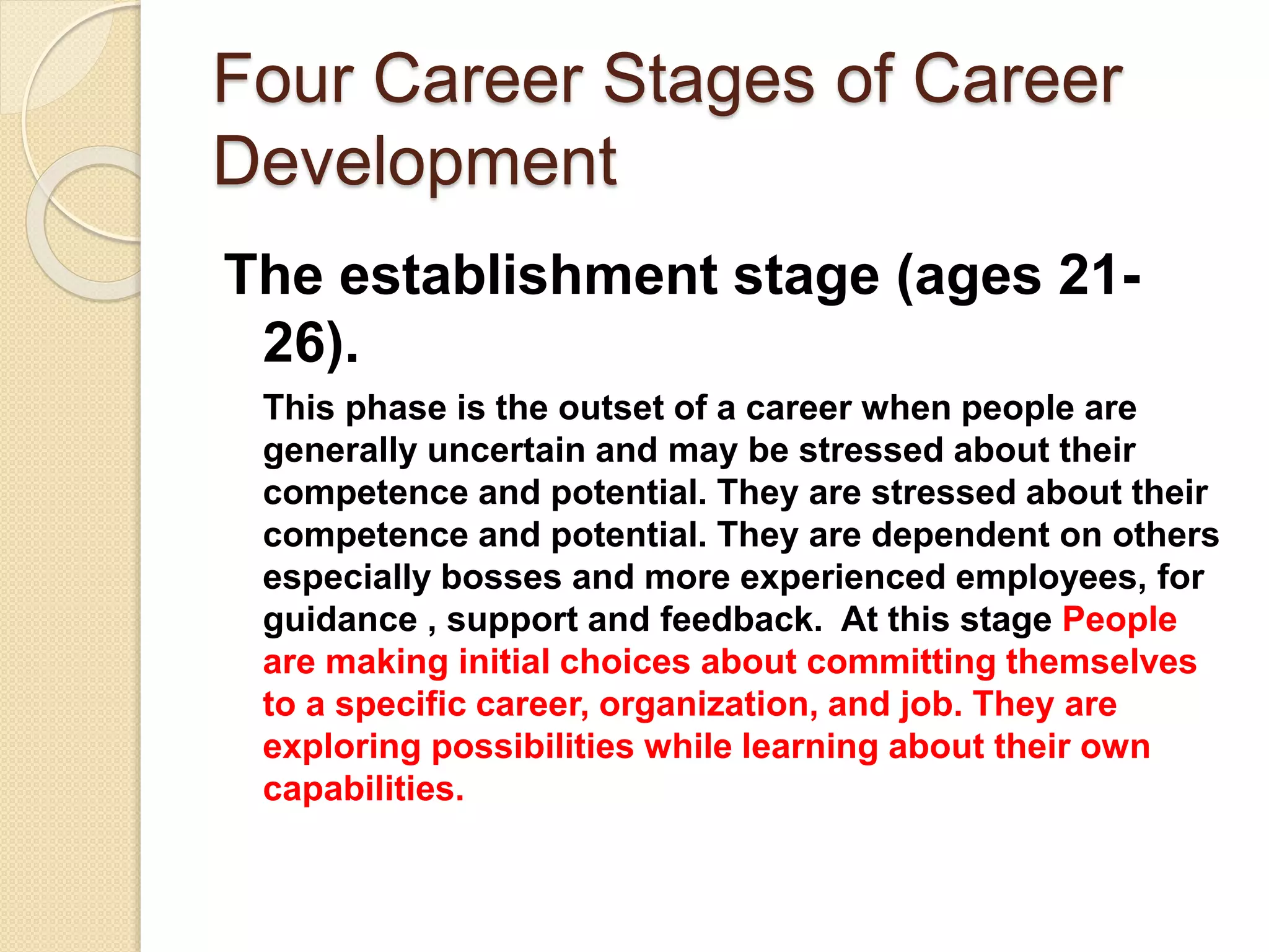 Career planning and development | PPTX