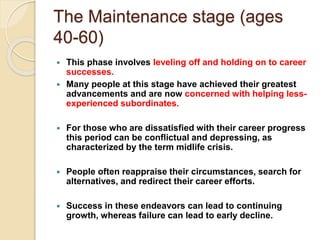 Career planning and development | PPTX