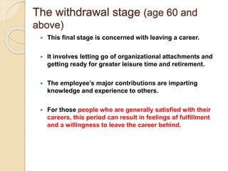 Career planning and development | PPTX