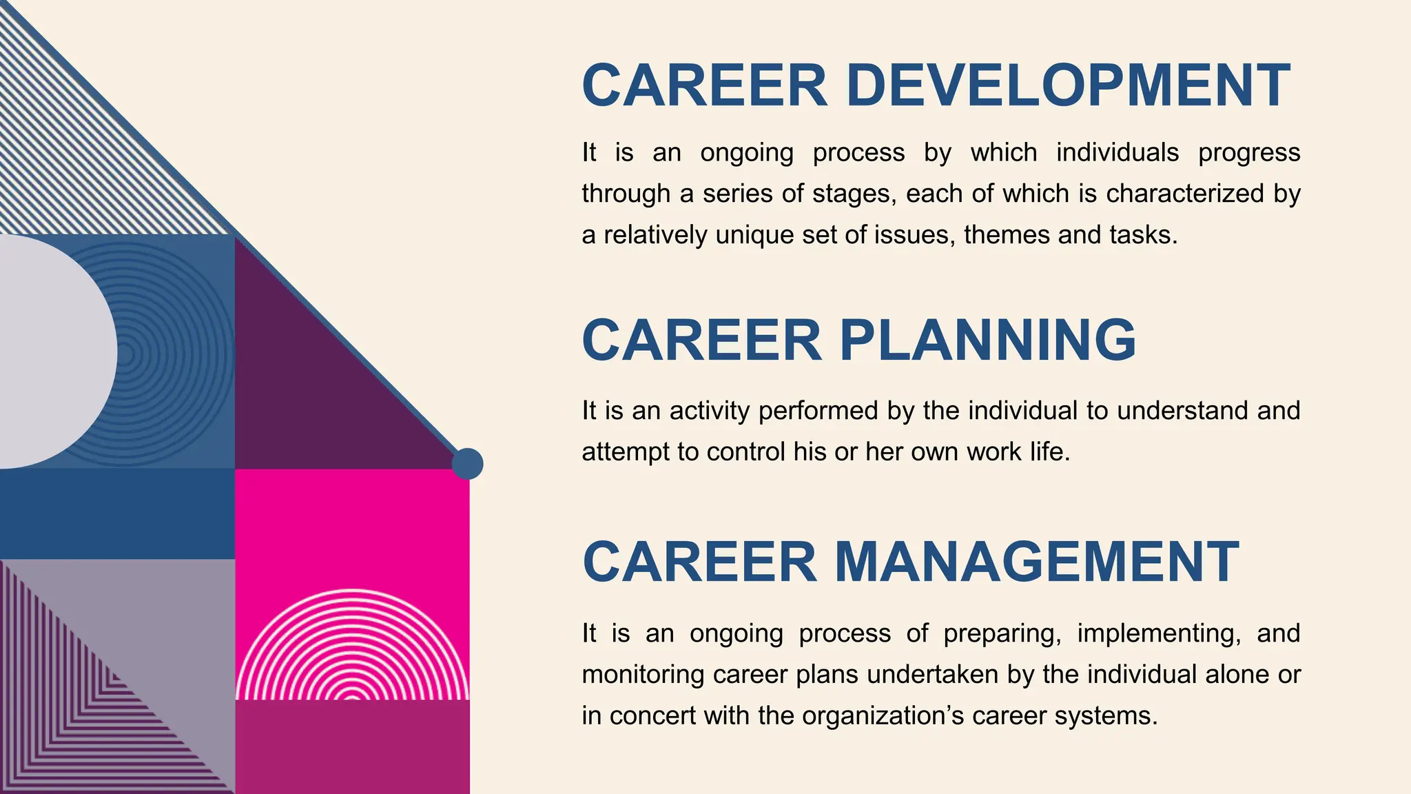 A Career planning and career development | PPT