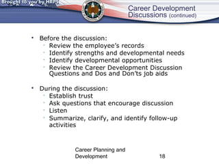 Career Planning and Development class | PPT