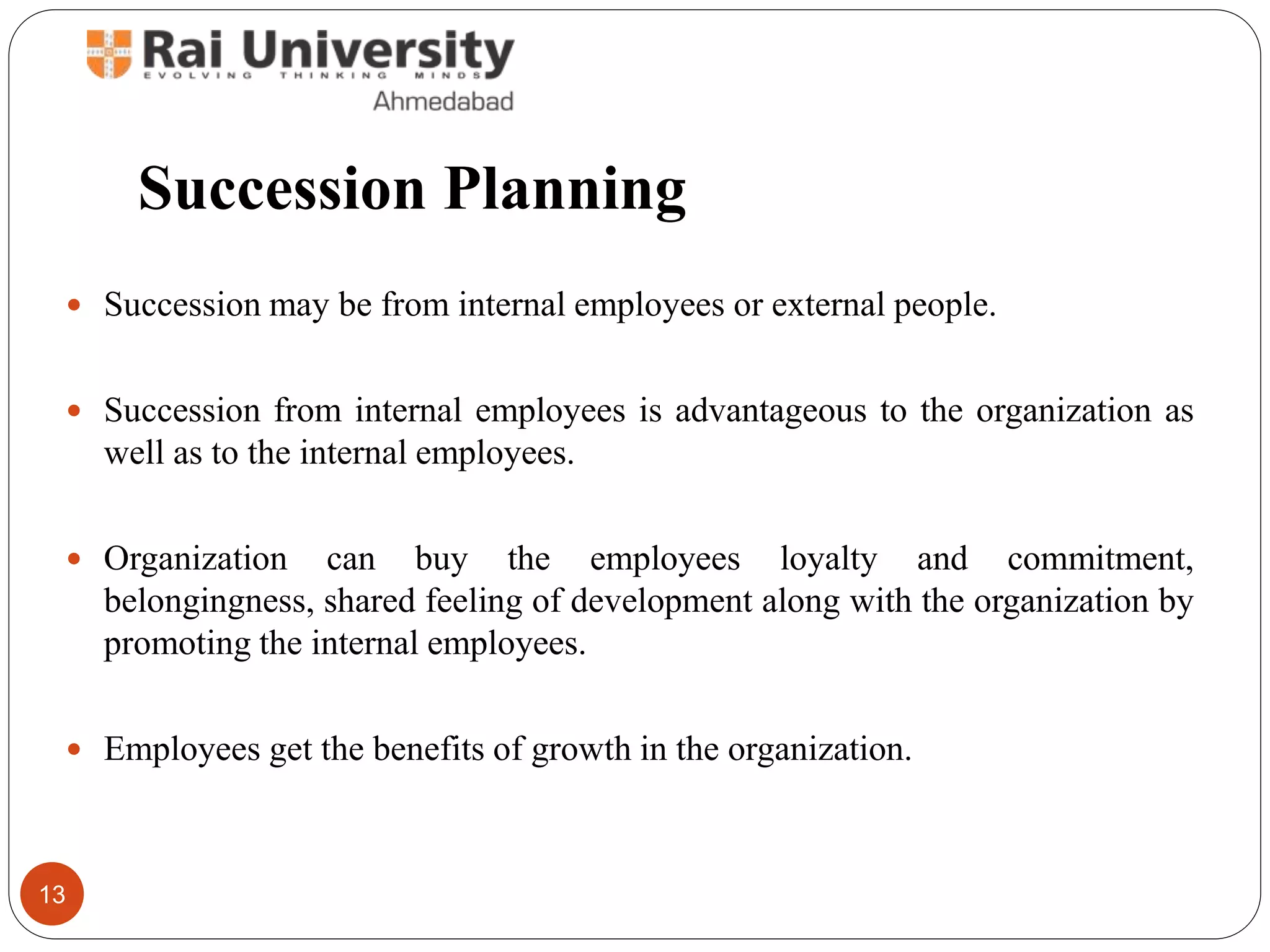 Career Planning and Succession Planning - Principles of Human Resource ...