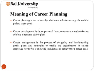Career Planning Process In Hrm