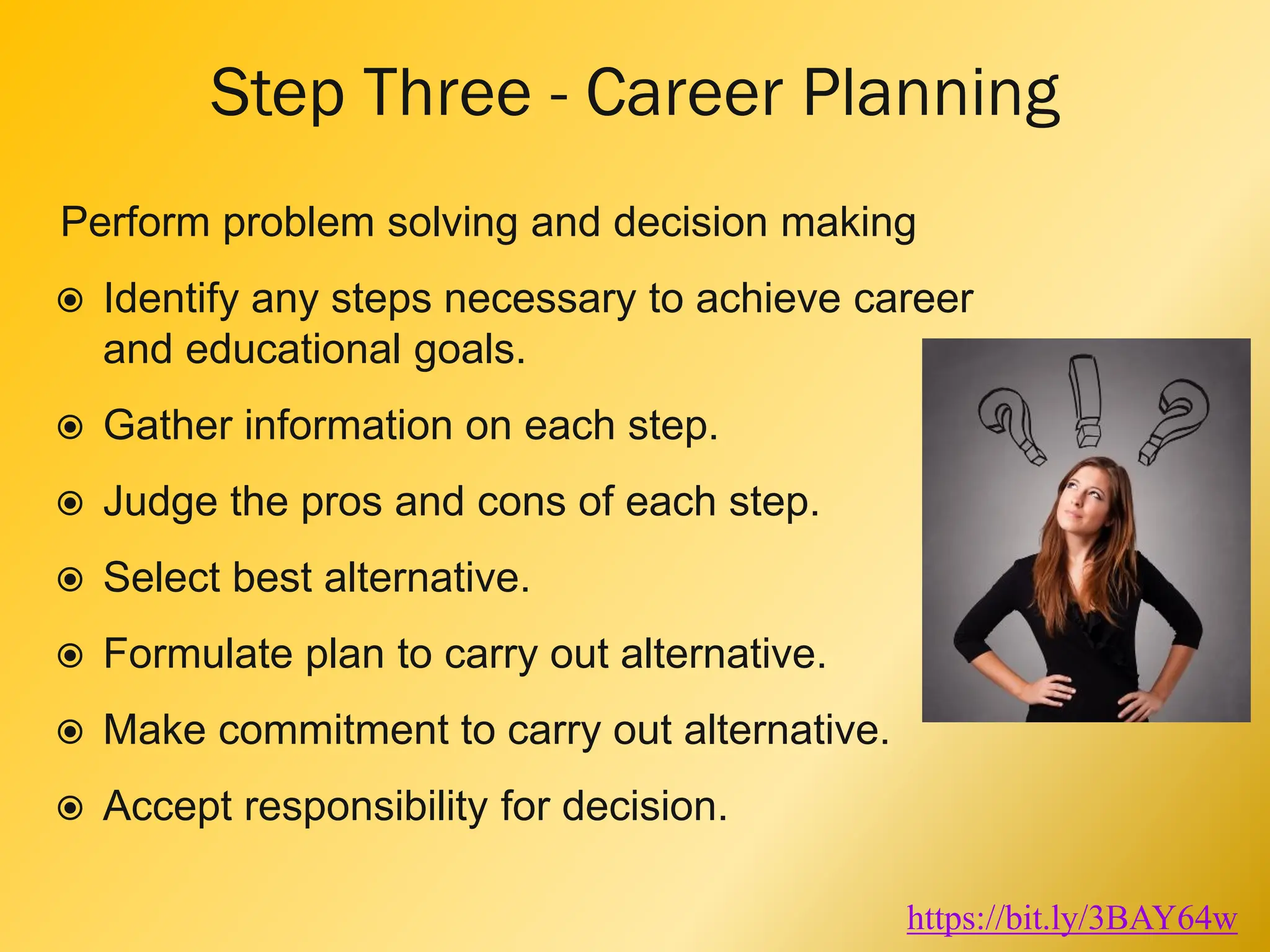 Career Planning Course 101 - Personalize, customize your career ...