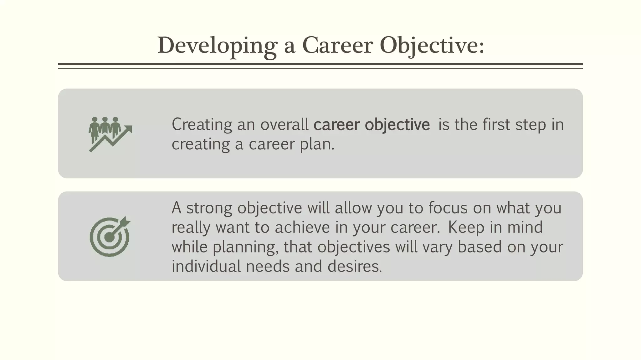 Career Planning PowerPoint | PPT