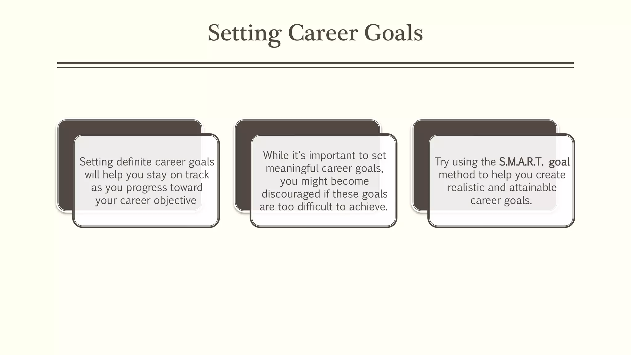 Career Planning PowerPoint | PPT