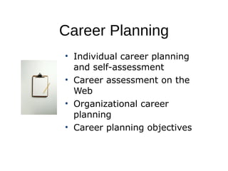 Career planning & development | PPT