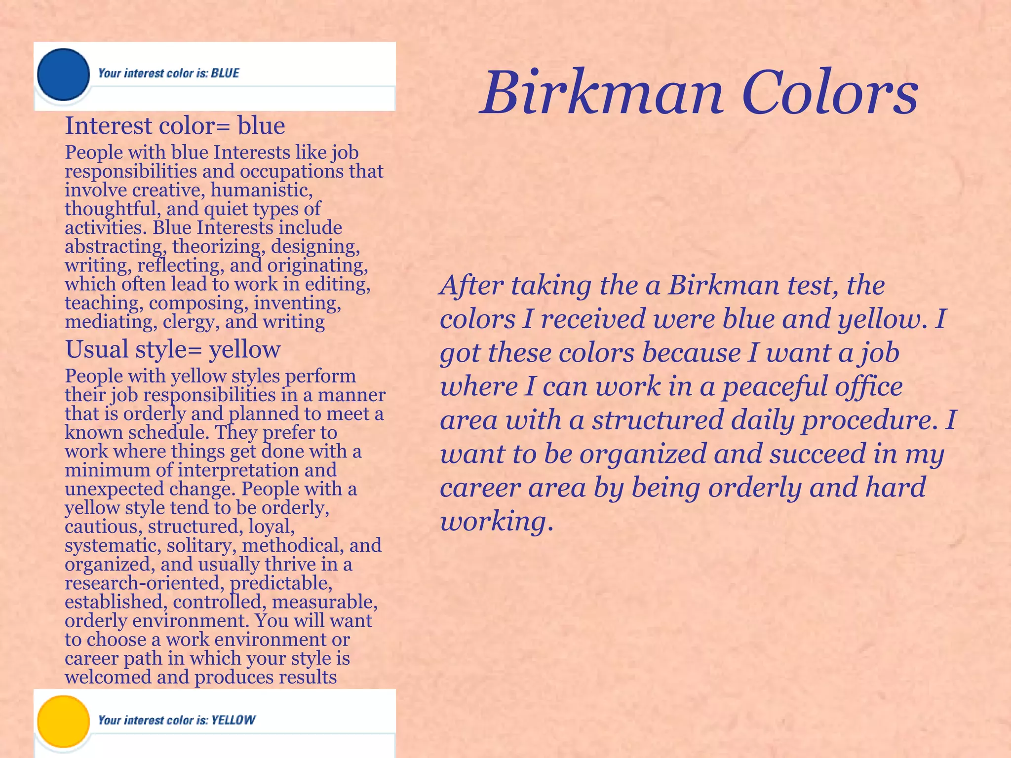 Career planning final exam | PPT