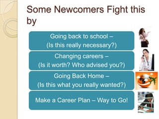 Career Planning For Newcomers | PPTX
