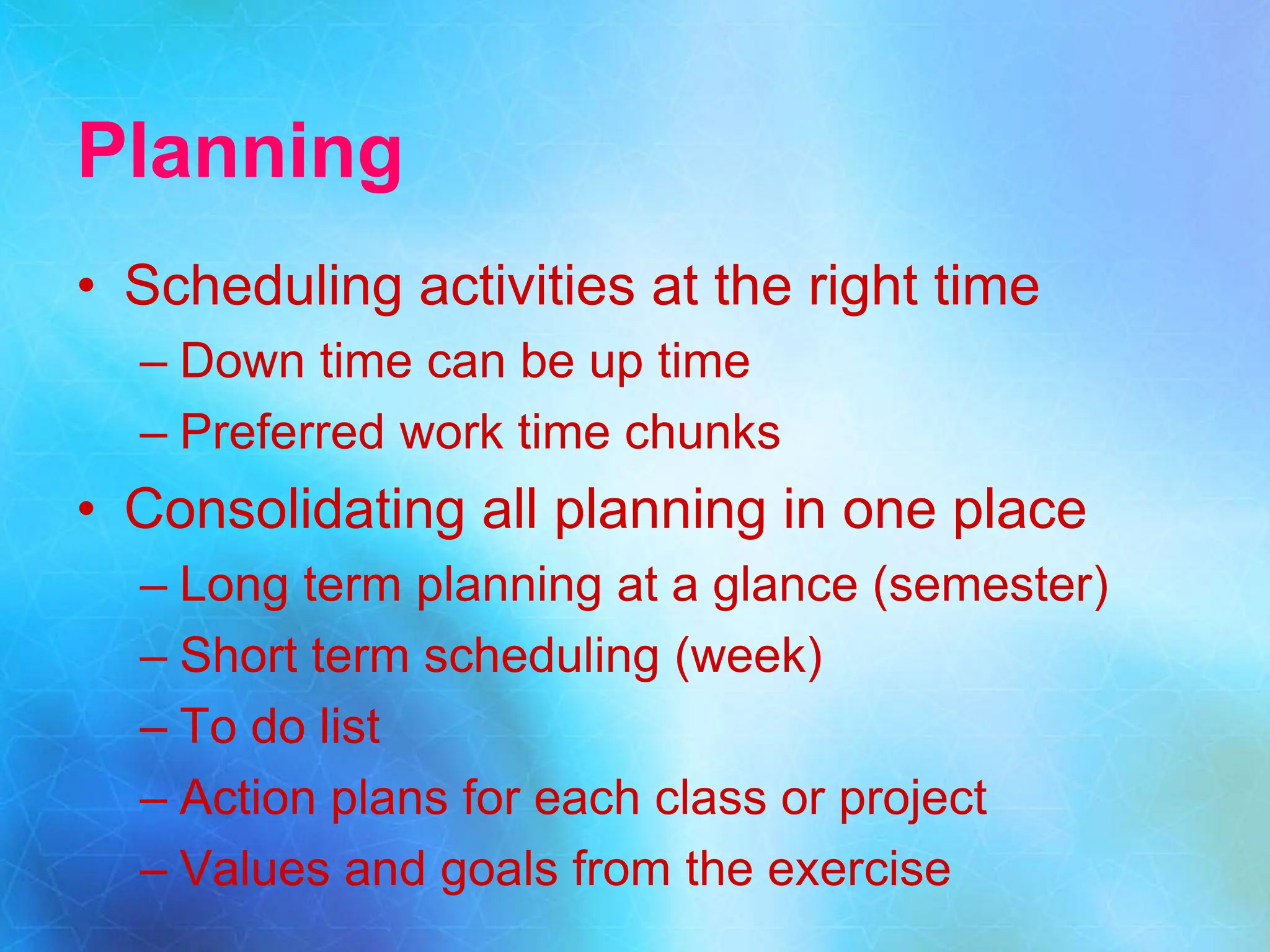 CAREER planning goal SETTING.ppt