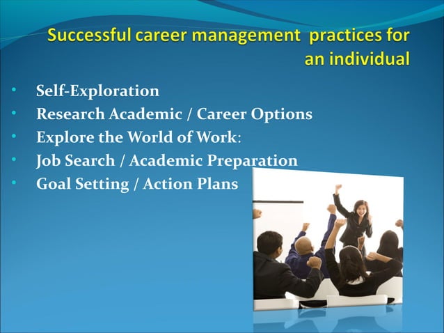 Career planning presentation | PPT