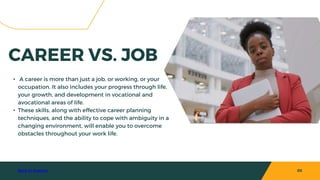 Career Planning for Scientists and Researchers | PPTX