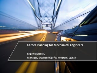 Career planning for Mechanical Engg students | PPT