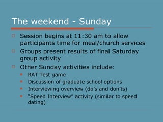 Career Planning– Weekend Edition2 | PPT