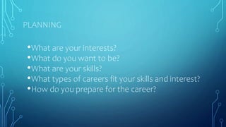 Career planning | PPT