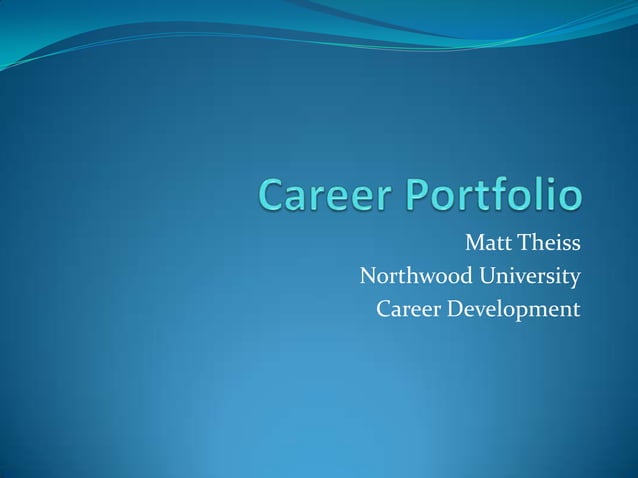 Career portfolio - Theiss | PPT