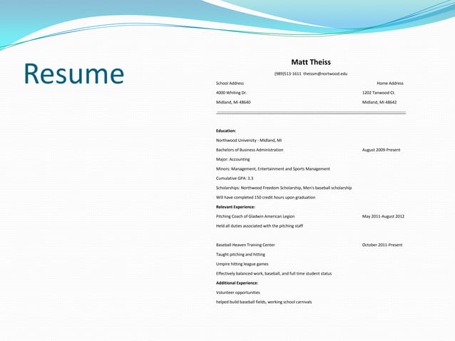 Career portfolio - Theiss | PPT