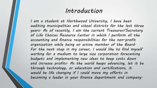 Career portfolio | PPTX