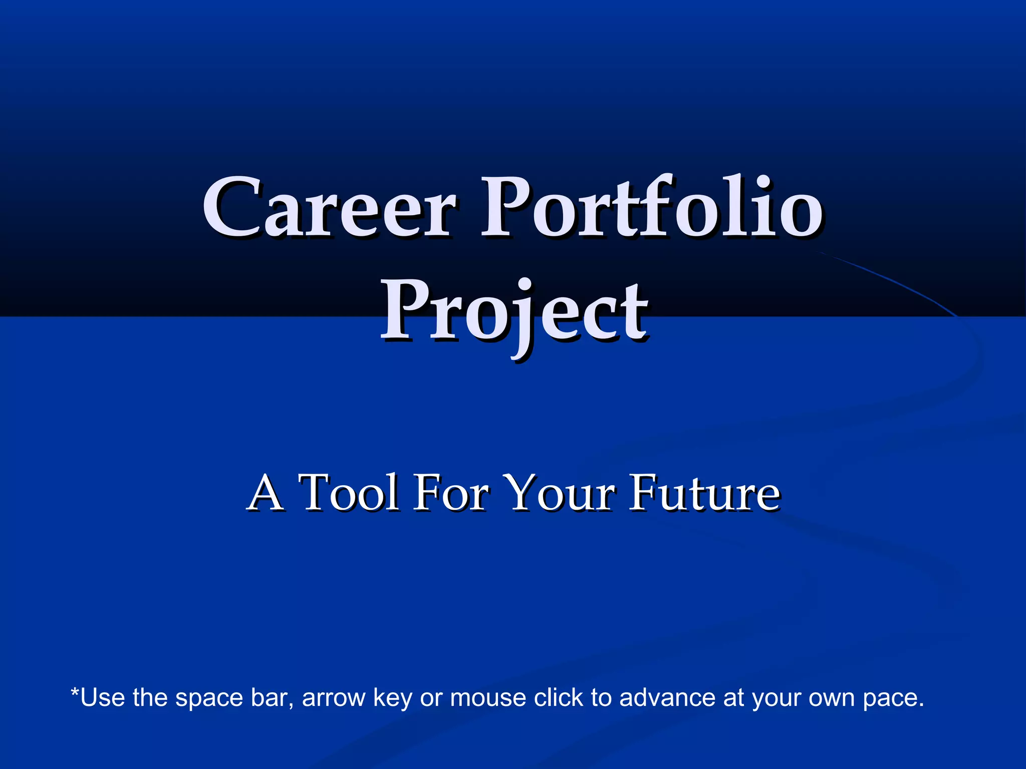 Career portfolio (introduction) | PPT | Resume Writing and Advice | Job ...