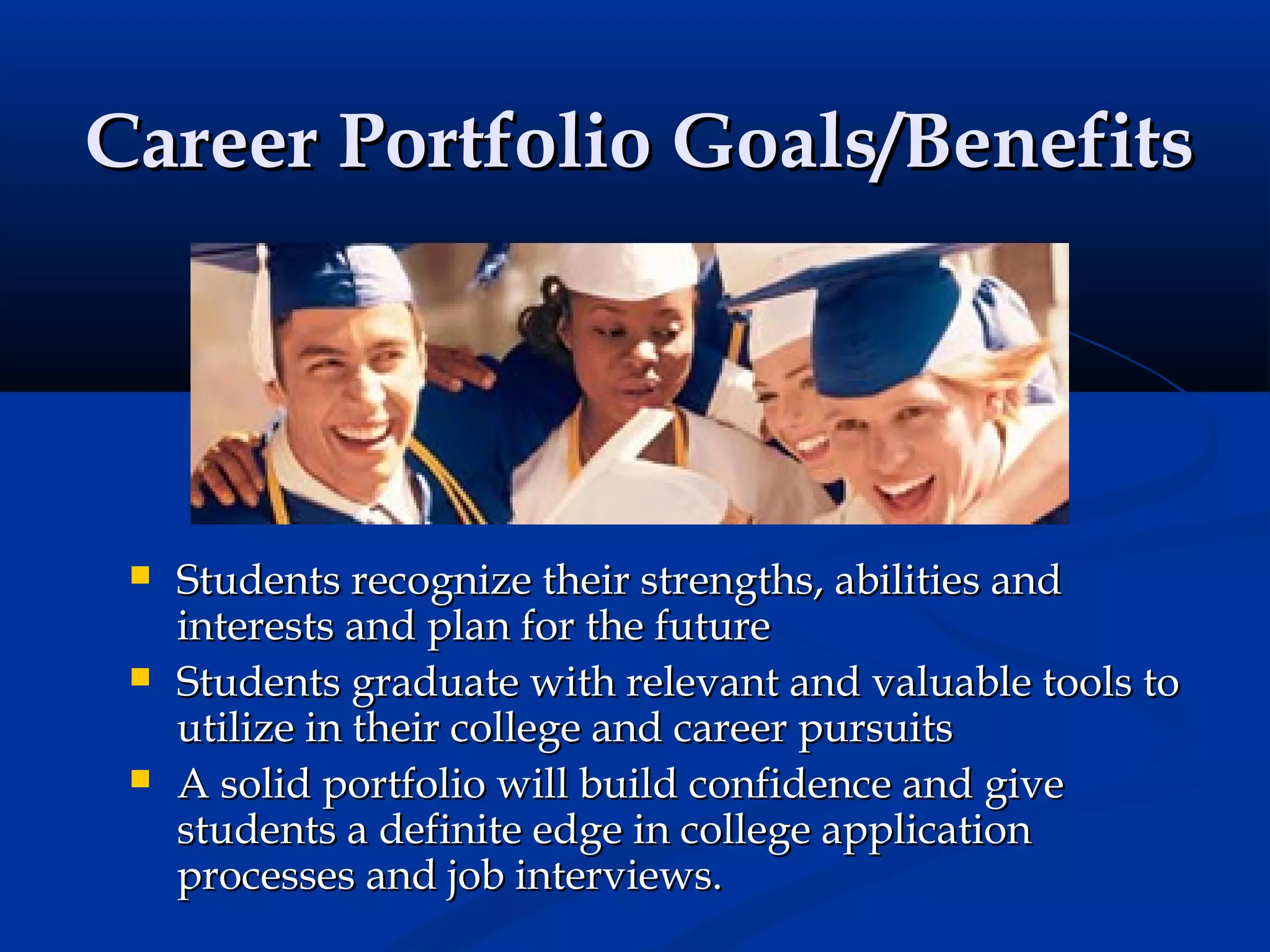 Career portfolio (introduction) | PPT