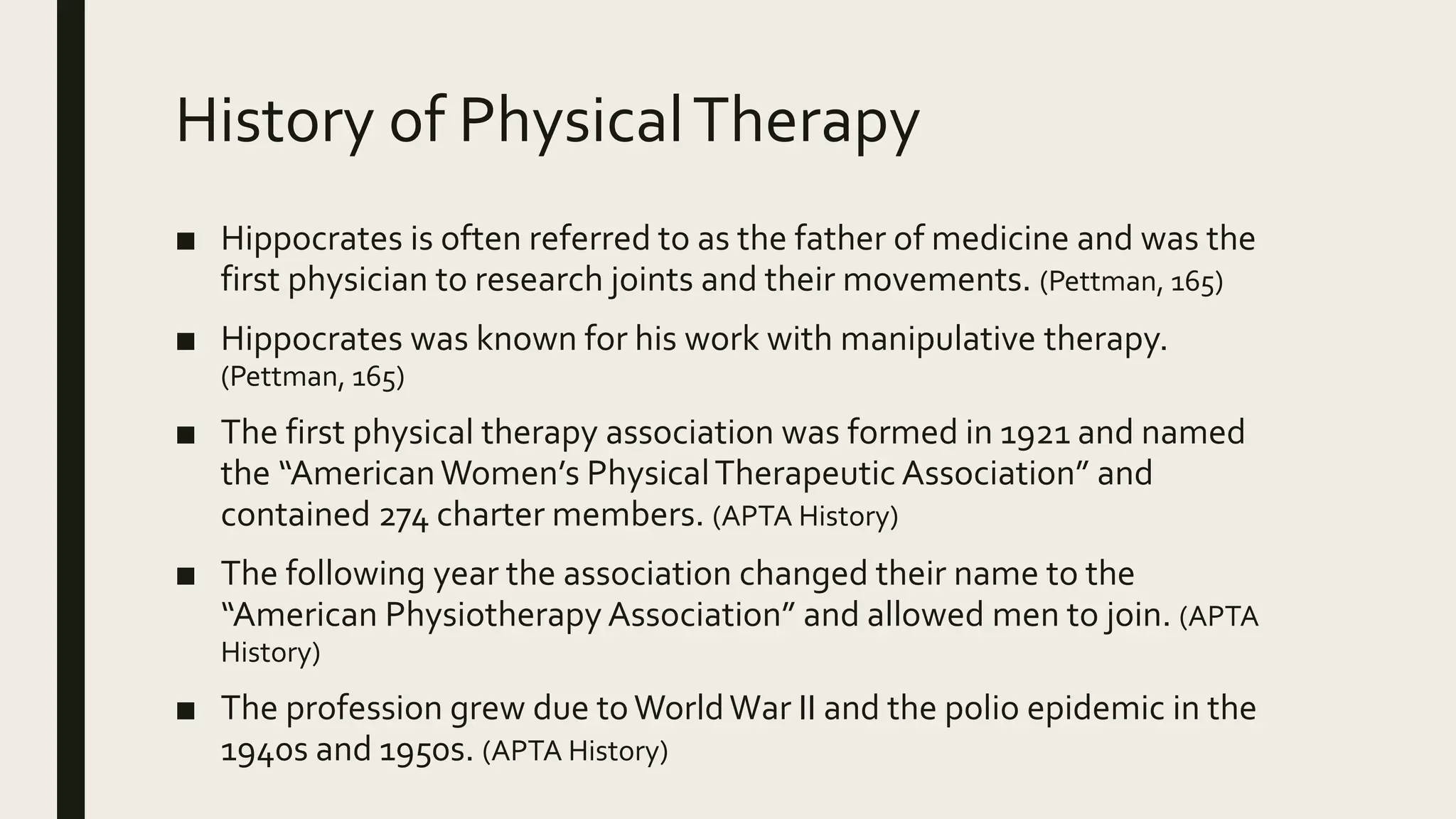 Physical Therapy | PPT
